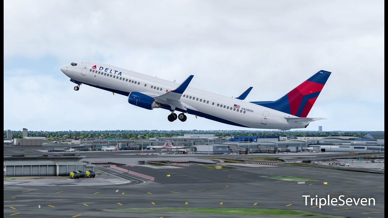 [P3DV4.5] APPROACHING ATLANTA, USA with VATSIM | 델타항공 B739 애틀란타 국제공항 접근 ...