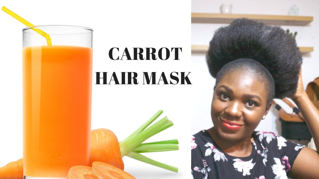 CARROT HAIR MASK 😳😳😳FOR RAPID HAIR GROWTH. Grow Long and thick hair ...