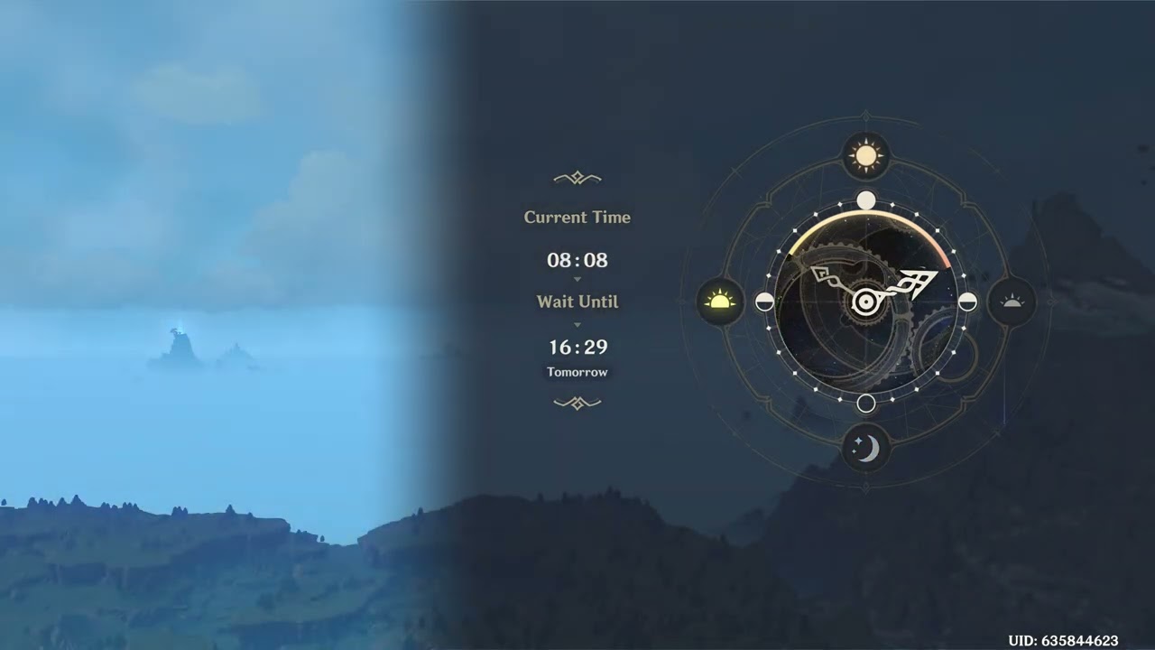 Genshin Impact Clock Animation - YouTube