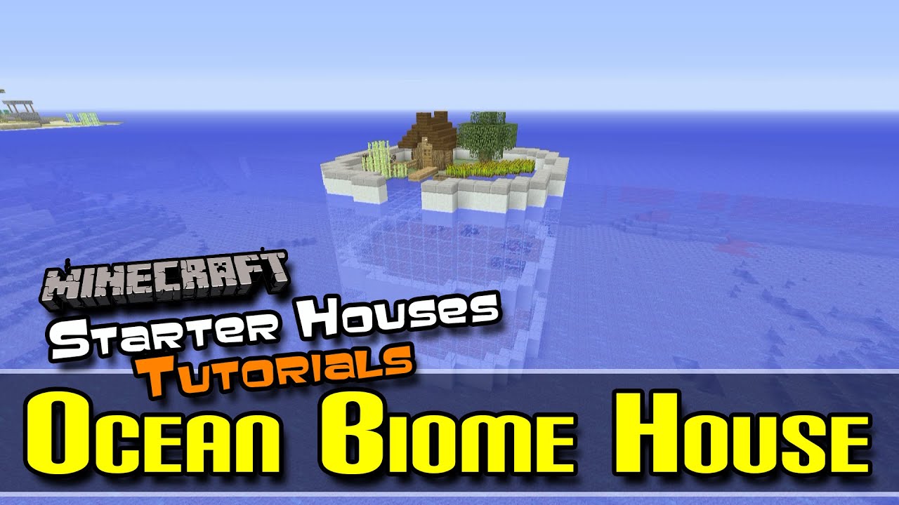 Starter Houses Tutorials :: Ocean Biome House :: Minecraft :: Z One N ...