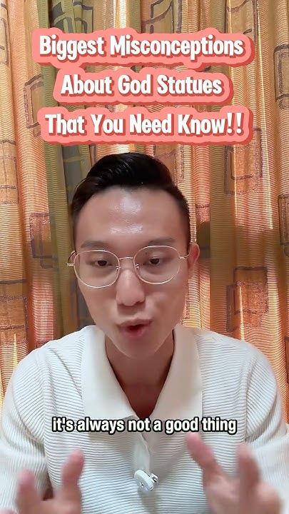 Biggest Misconceptions About God Statues That You Need To Know - YouTube