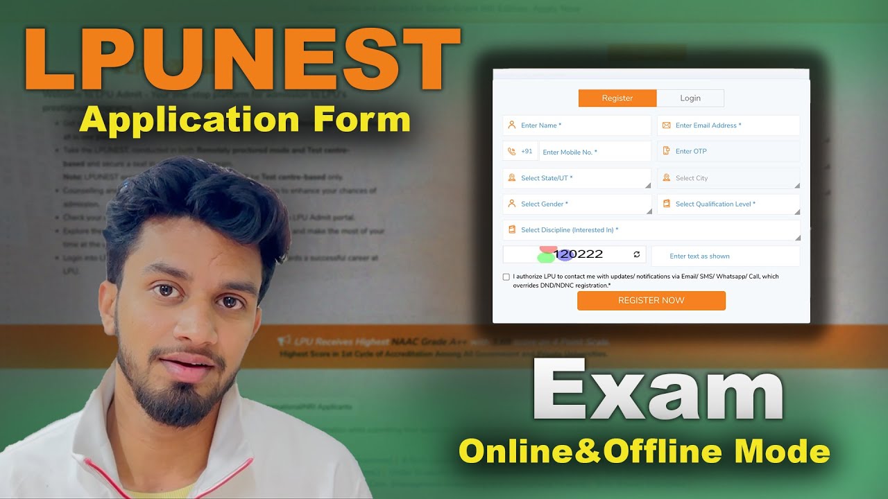 How to Fill LPUNEST Form in 2025| Get 100% scholarship with LPU NEST ...
