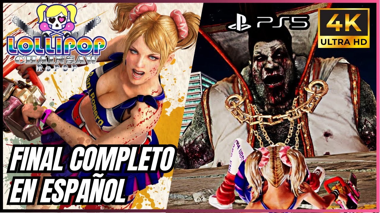 Lollipop Chainsaw RePOP I FINAL COMPLETO EN ESPAÑOL 4K I Ending ...