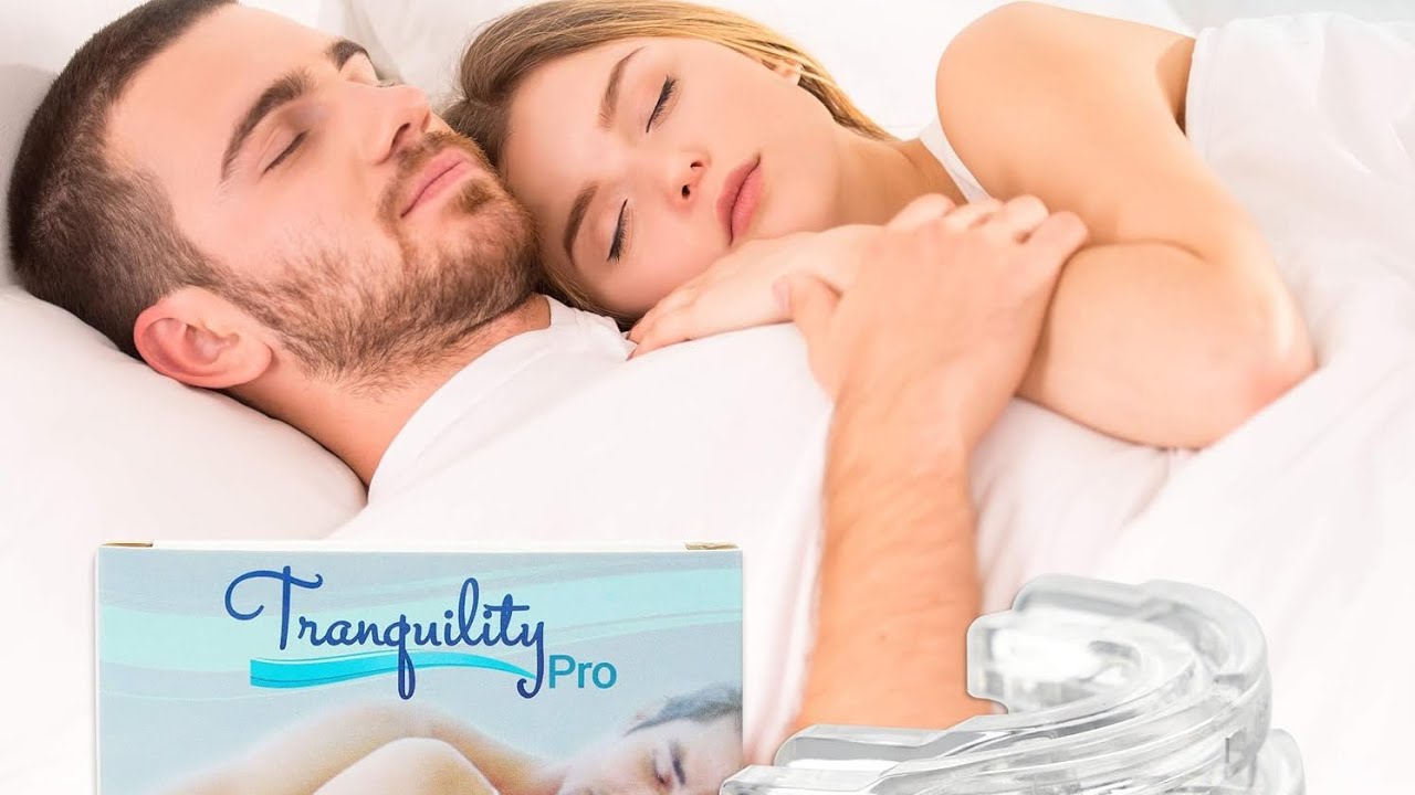 TRANQUILITY PRO 2.0 Anti-Snoring Mouth Guard - Adjustable Mouthpiece - YouTube