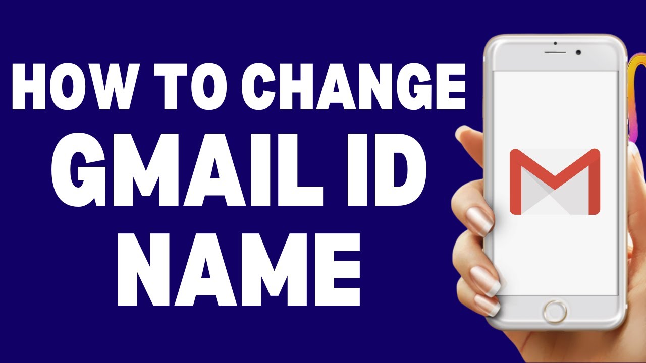 How To Change Gmail Id Name 2023 | Gmail Name Change - YouTube