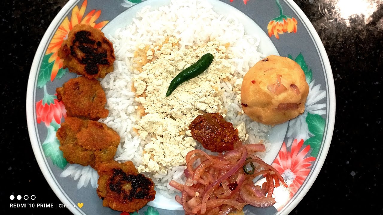 Panta Bhat Recipe /Basi Pakhala or Poita Bhat /Bengali Fermented Rice ...