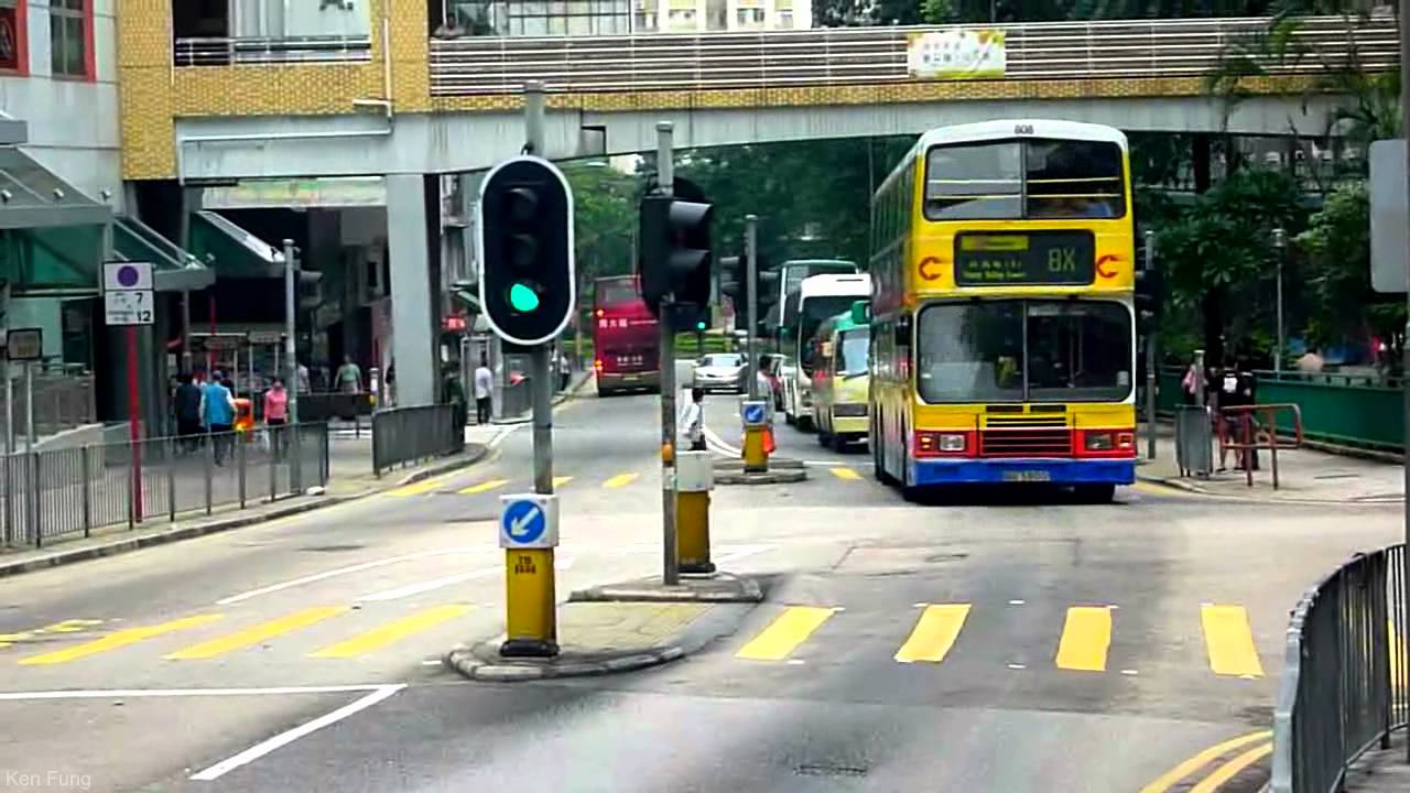 城巴 808 行走路線 8X - YouTube