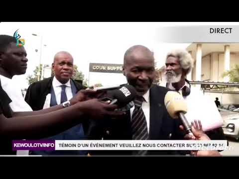 Rejette de la demande des avocats de Sonko... regardez la réaction musclée de Me Ousseynou Fall ...