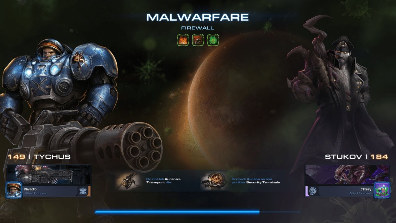 Starcraft 2 Coop Mutation Week #339 Firewall - YouTube