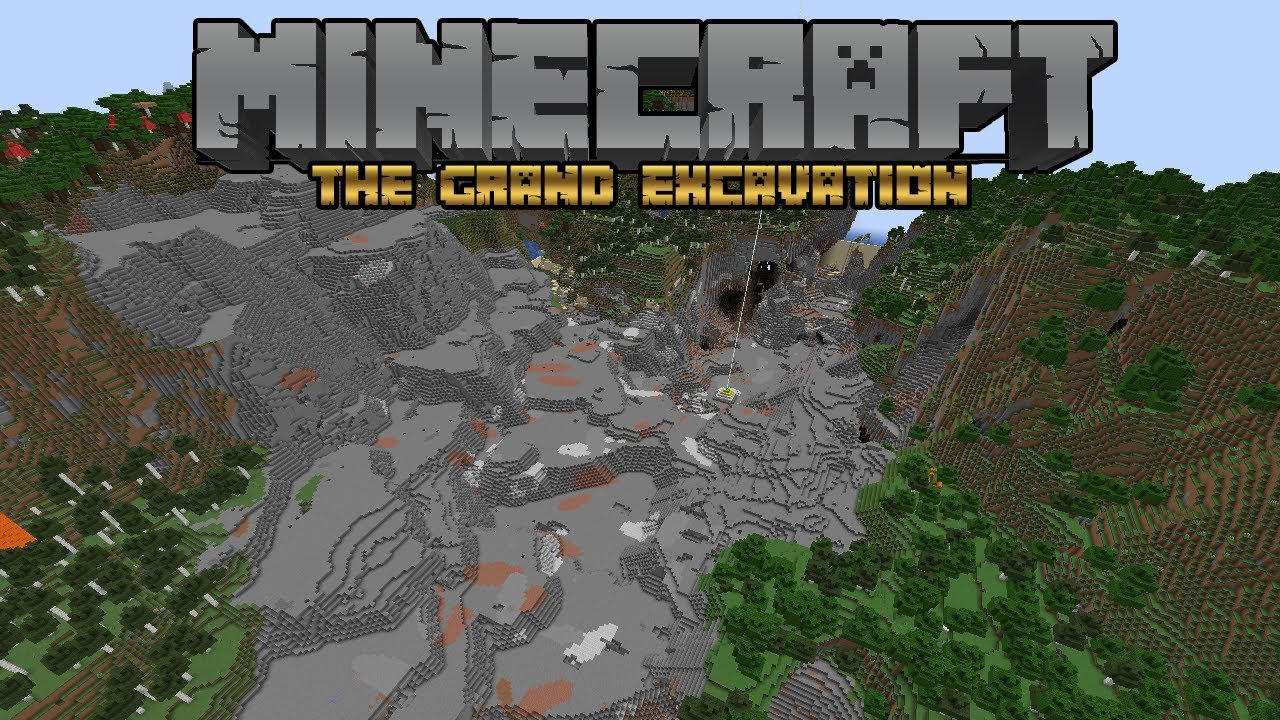 1000 Days Mining a 1000x1000 hole in Survival Minecraft - YouTube