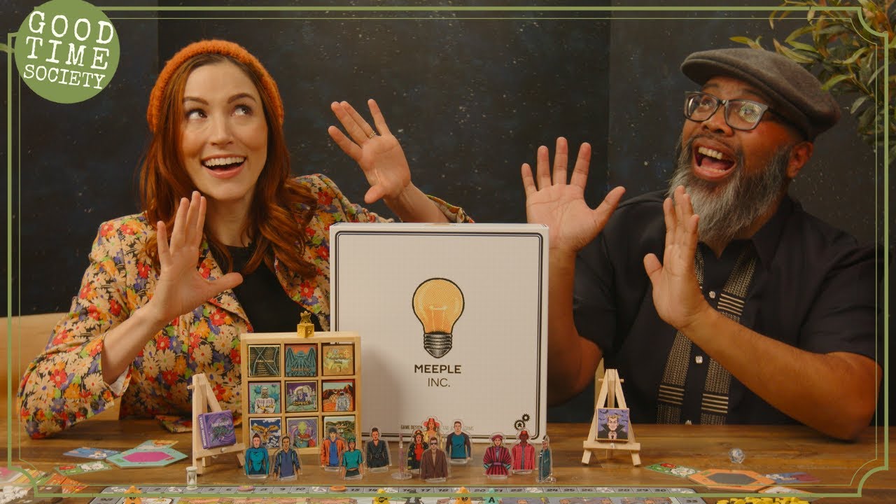 Meeple Inc. Board Game Preview with Becca Scott - YouTube