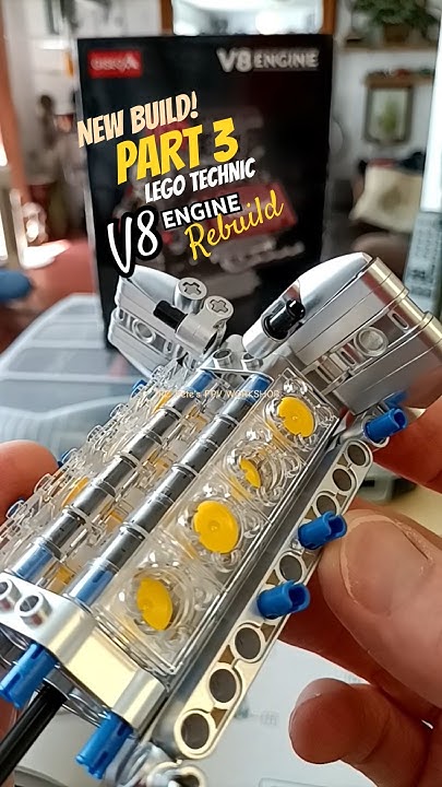 NEW BUILD!! LEGO TECHNIC V8 ENGINE REBUILD #ELECTRIC #FAST& FURIOUS #RC ...