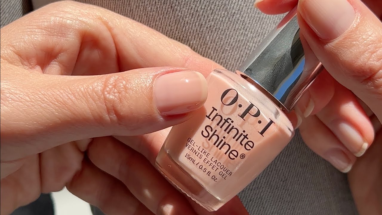 First Impression OPI Infinite Shine "Passion" - YouTube