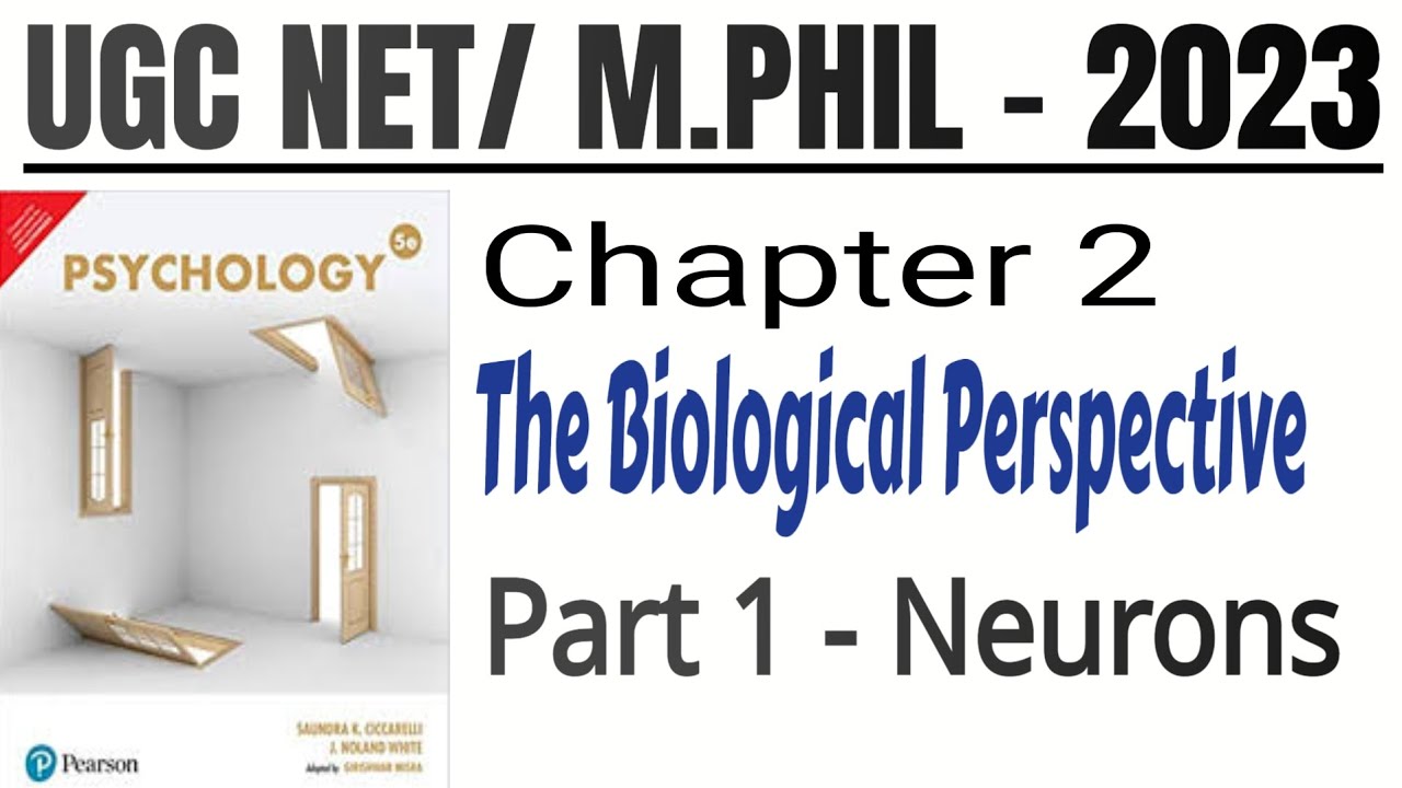 Chapter 2 - Class 1 | The Biological Perspective | Neuron - YouTube