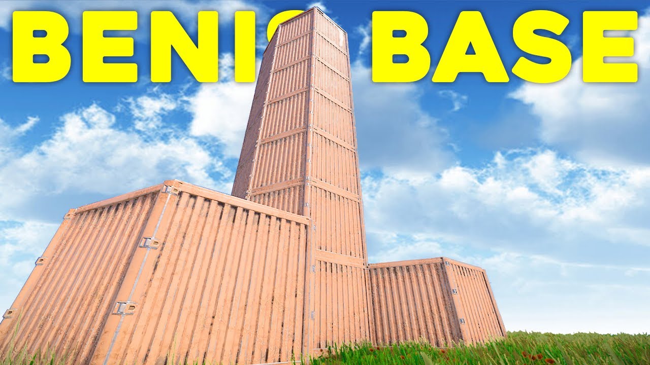 i built a benis base on a modded server... - YouTube