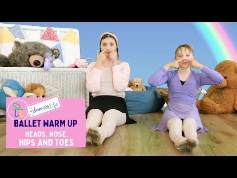 Pre-school Ballet Warm Up - Head, Nose, Hips and Toes