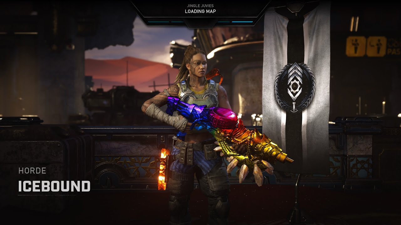 GEARS 5 Special Event "Jingle Juvies " Horde Mode Character SGT LAHNI ...