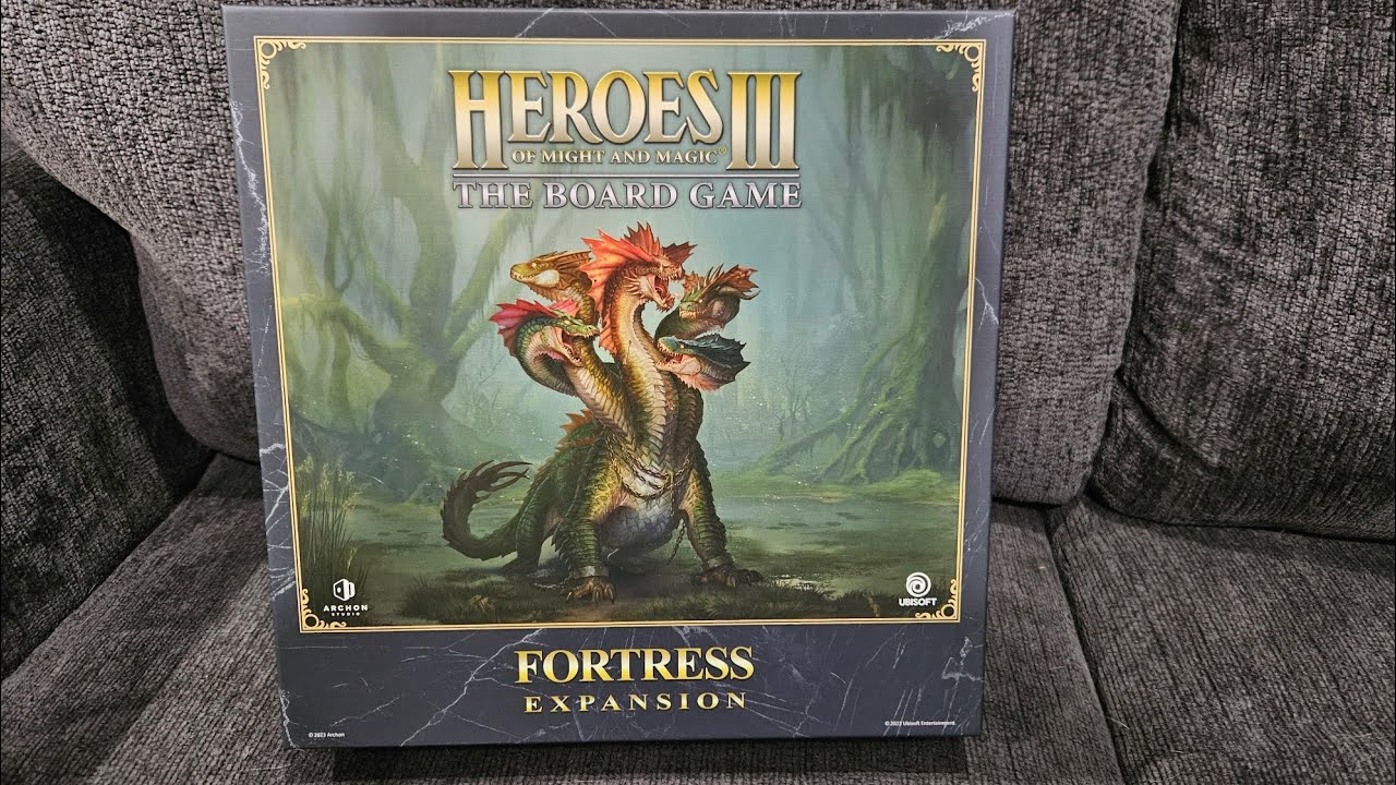 Heroes of Might and Magic III: The Board Game Fortress Expansion ...