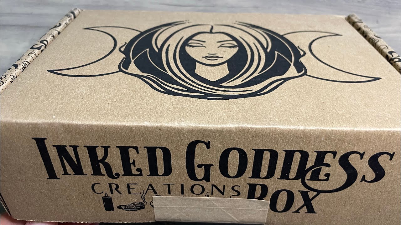 Inked Goddess Creations~ Witch’s Sight September’s unboxing - YouTube