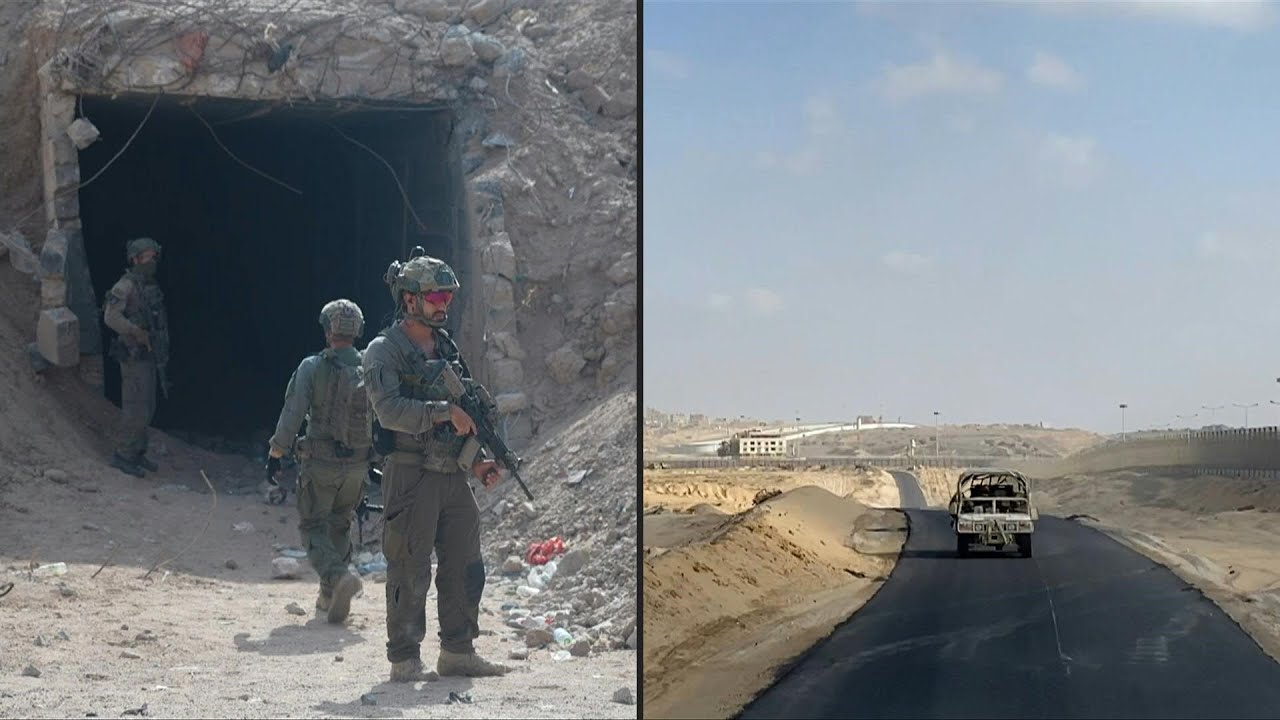 Images of the Philadelphi Corridor shot during an embed with the ...