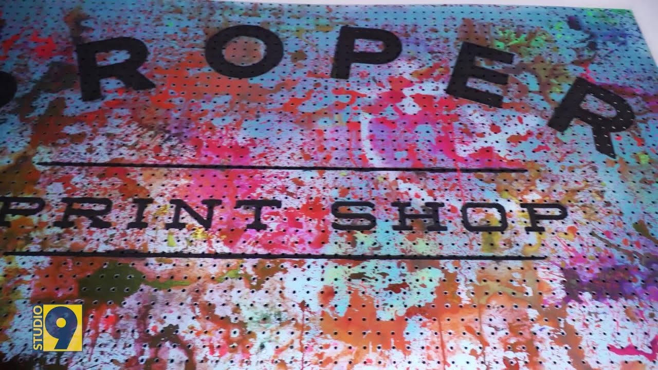 STUDIO 9 - Proper Print Shop - YouTube