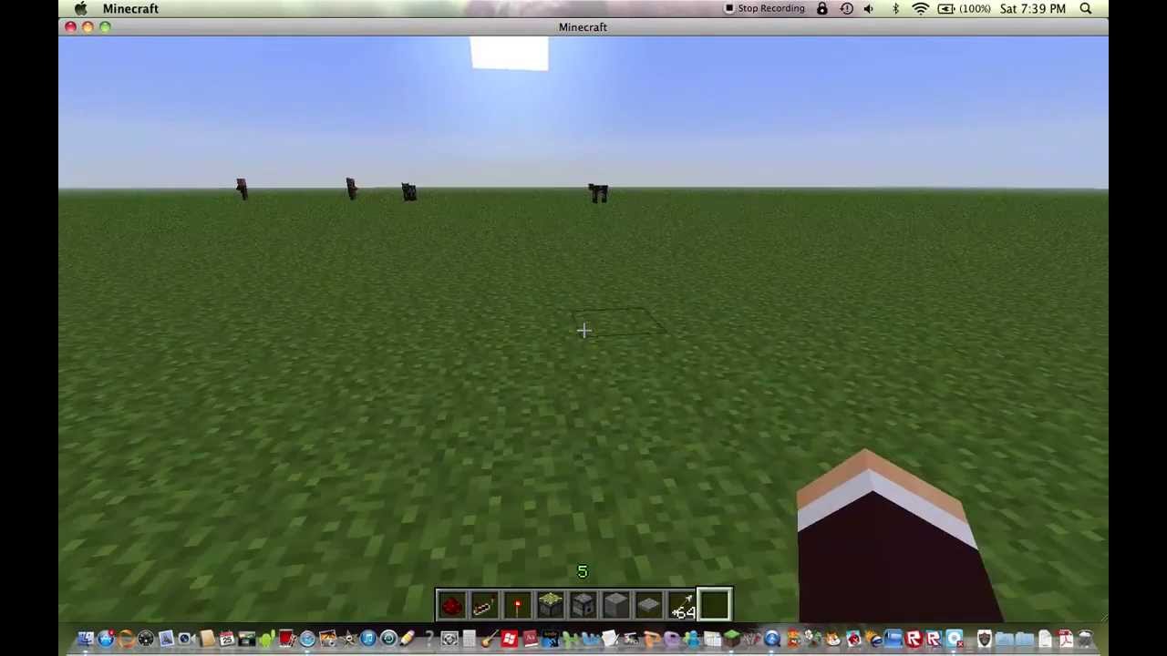 How to Make a Hidden Arrow Trap - Minecraft Redstone Stuff Episode 1 - YouTube