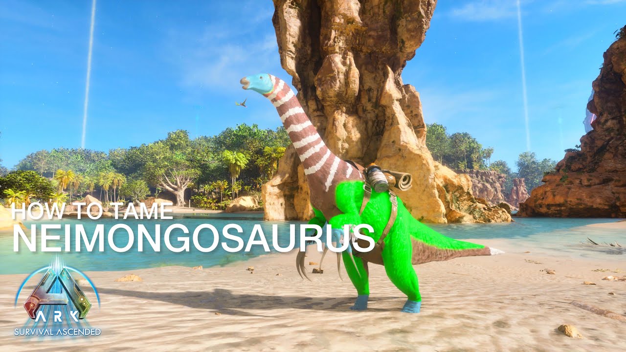 Neimongosaurus Taming Guide & abilities in Ark Survival Ascended ll ...