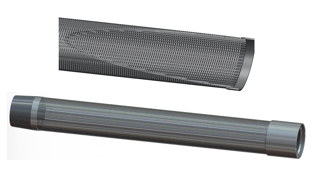 RETAI Screen- Wire wrapped screens Normal type - YouTube