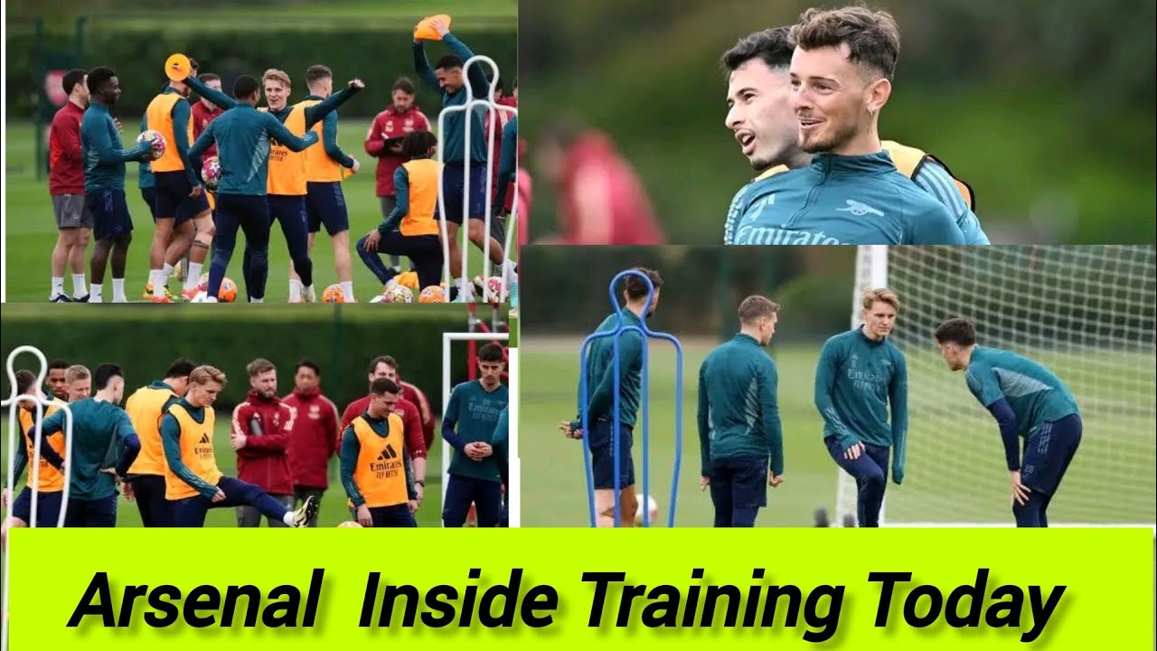 Inside Training | Arsenal Intense Preparations For Bayern Munich ...