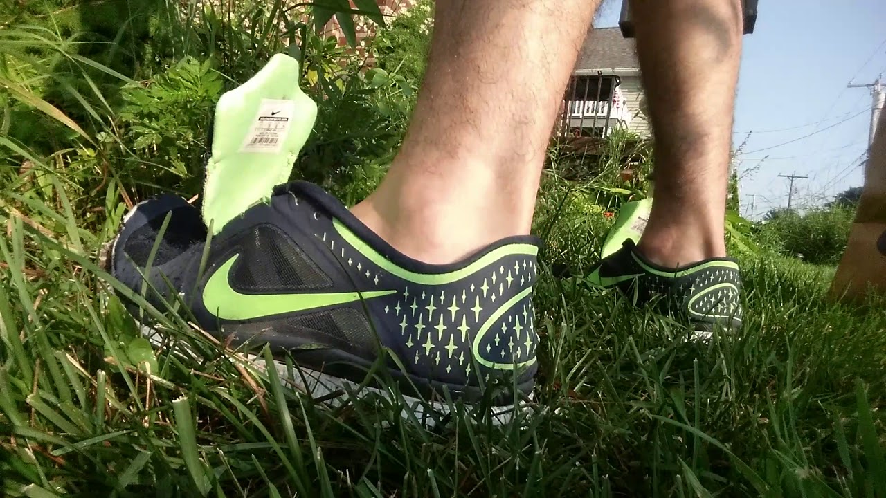 Trashed Nike Free Run 3 Running Shoes In The Garden - YouTube
