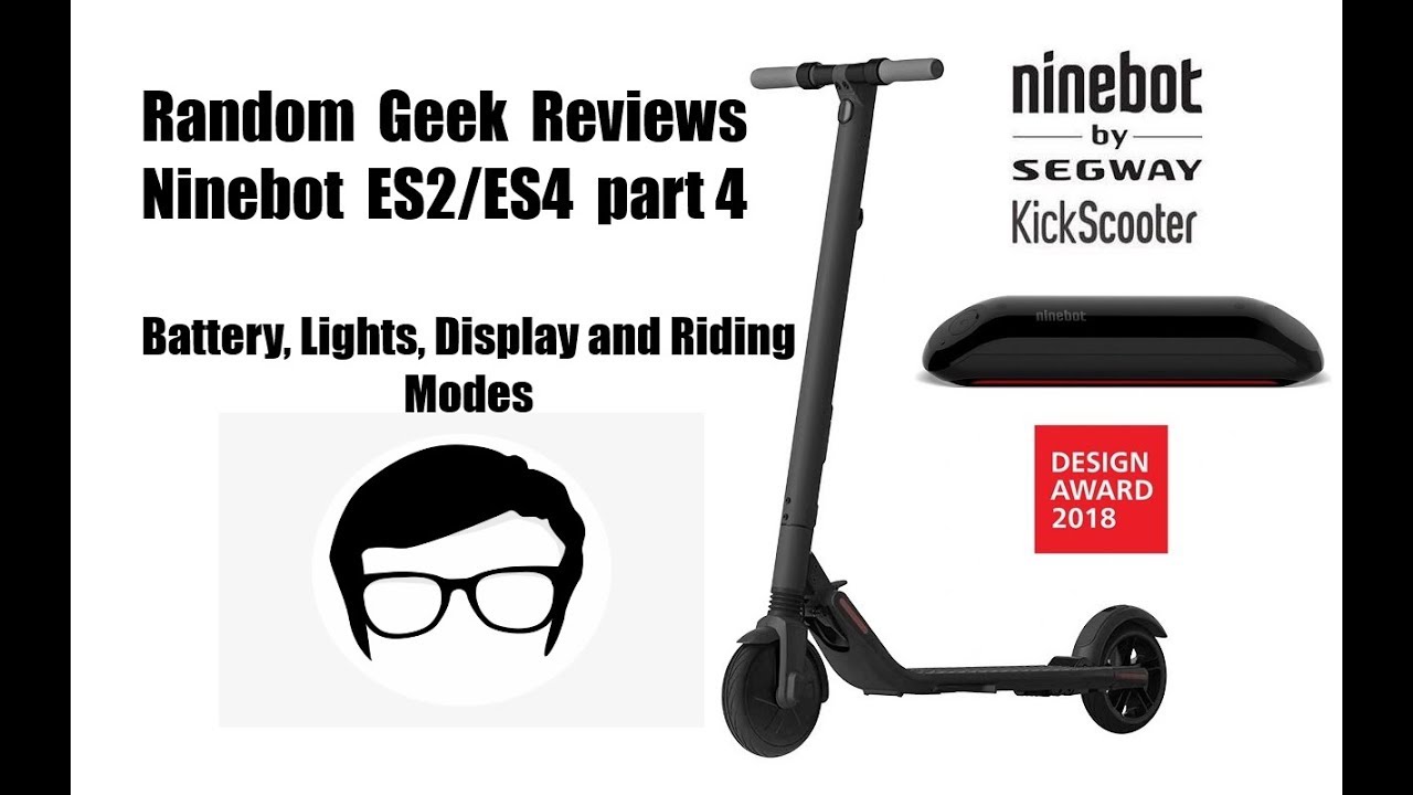 Ninebot Segway ES2 ES4 Review Part 4 - YouTube