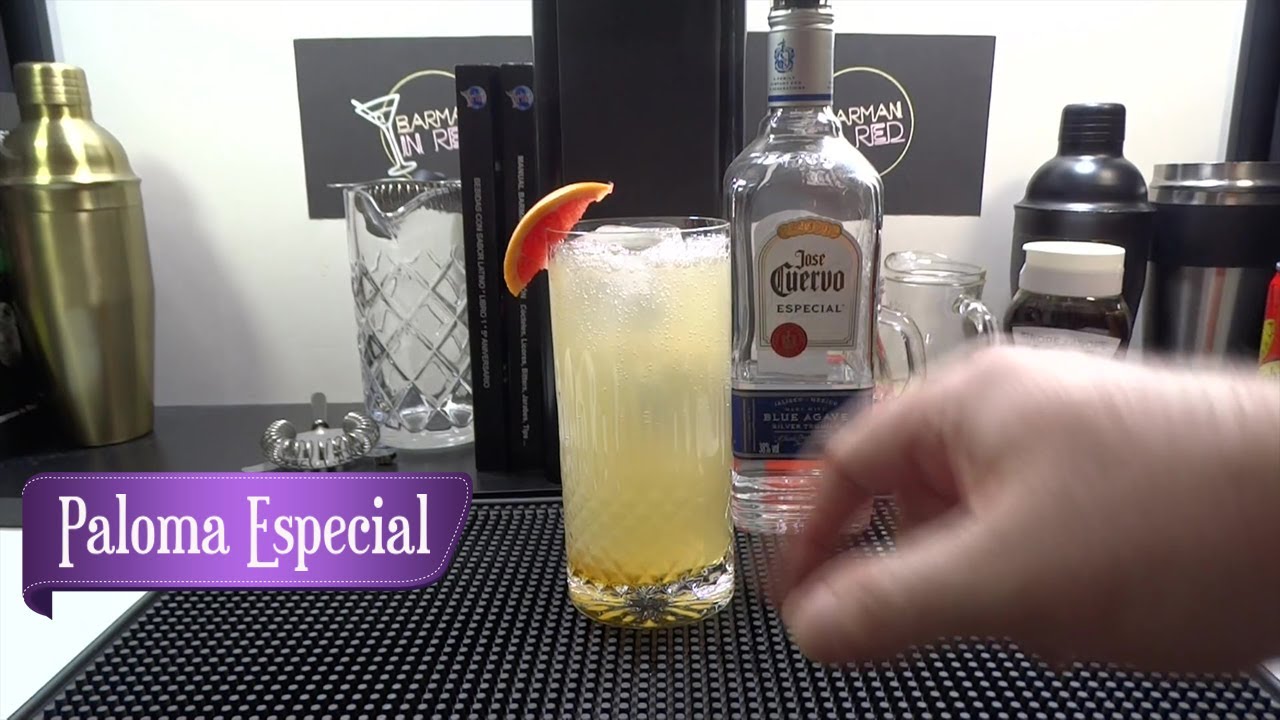 Paloma Especial 🕊 un coctel con Tequila fácil y muy rico - YouTube