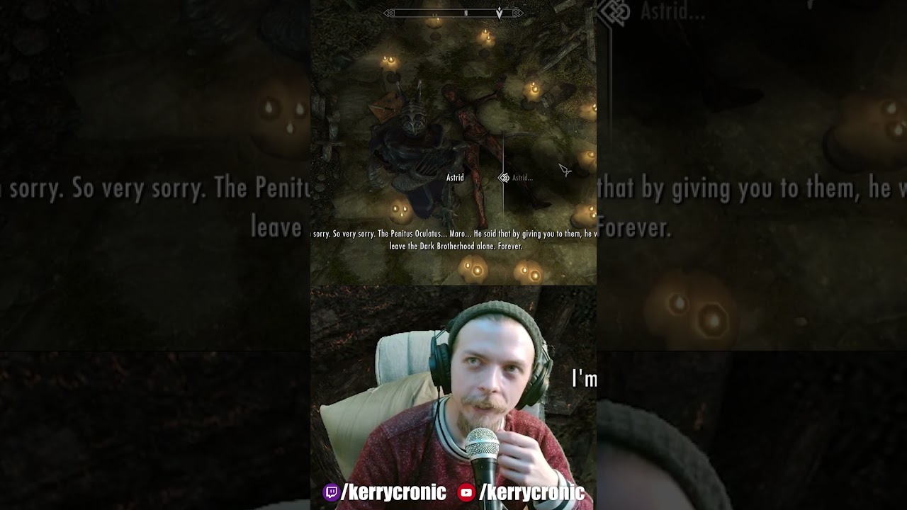 Astrid Skyrim Burned