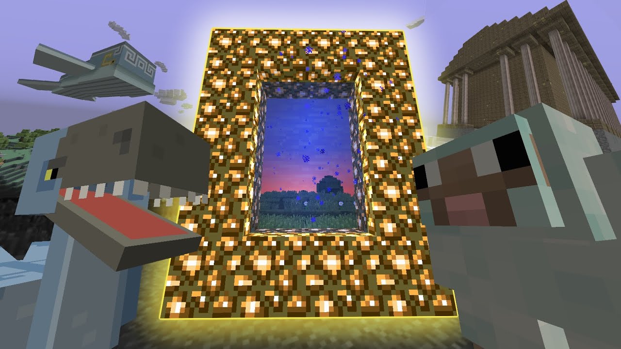 Minecraft Nostalgia The Aether Mod - YouTube