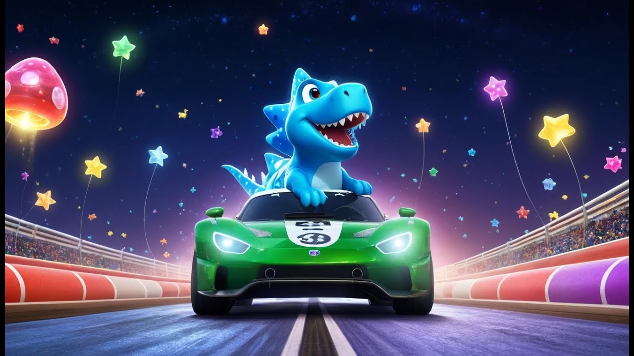 Racing Rex and the Hot Wheels Rally | Fast Car Song for Kids | Speedy ...
