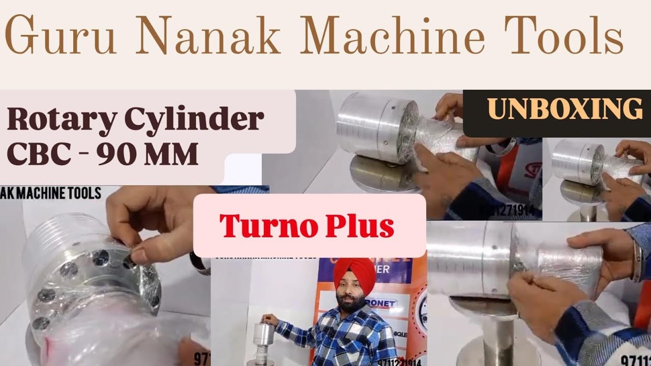 CBC-90 MM HYDRAULIC ROTARY CYLINDER||MAKE_TURNO||GURU NANAK MACHINE ...