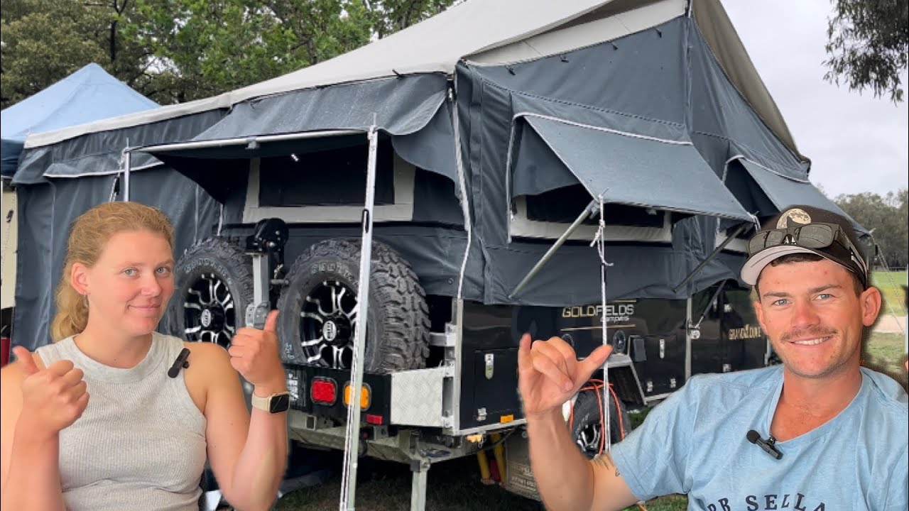 Our Goldfields Grand Duke Camper Trailer tour - YouTube