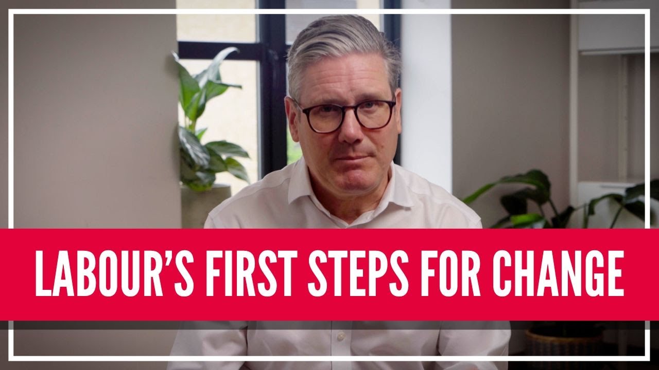 Keir Starmer: My first steps to change Britain - YouTube