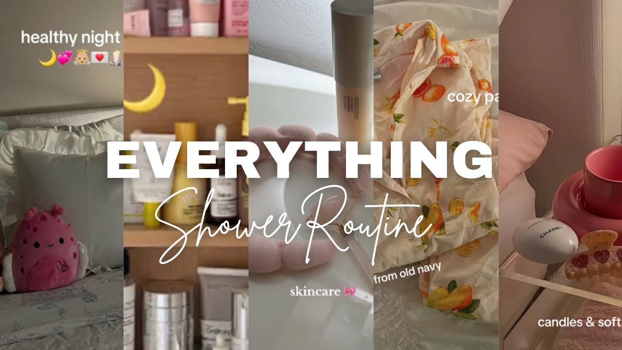 EVERYTHING SHOWER ROUTINE💦Body care favs, Skincare, Feminine hygiene ...