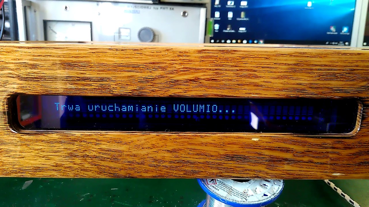 Streamer DIY Volumio, VFD, PVC - YouTube