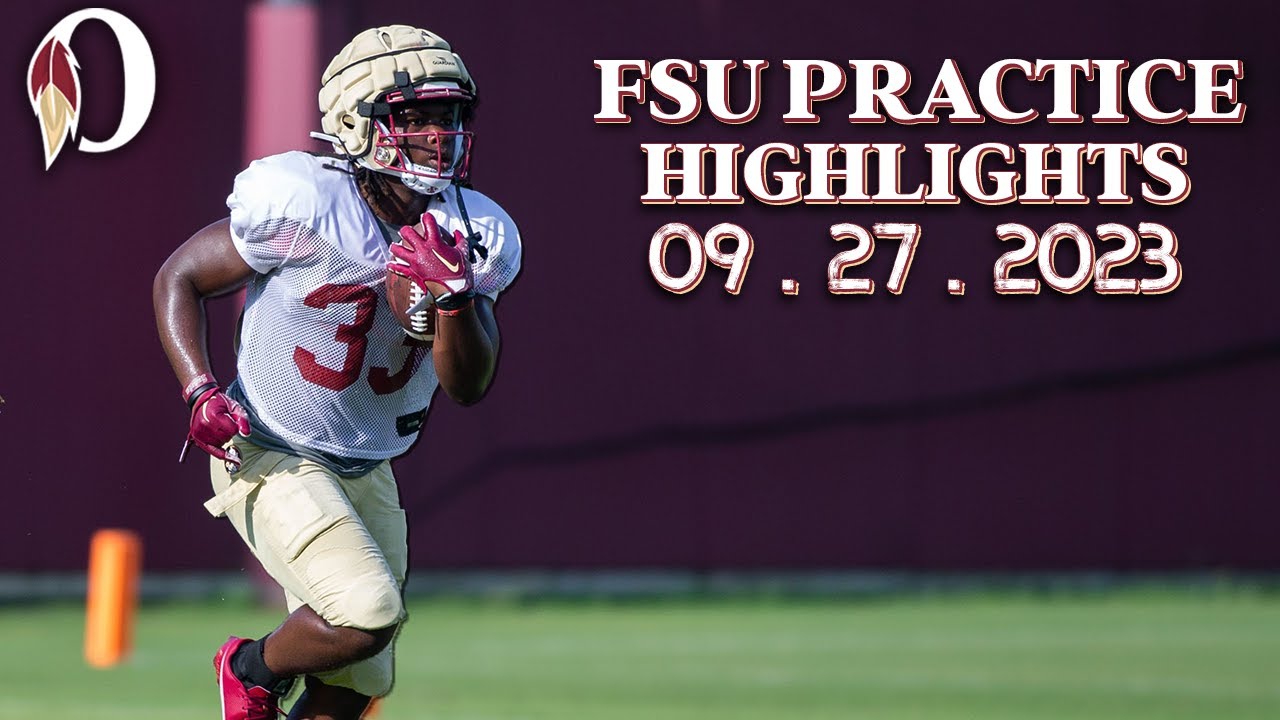 FSU Football | HIGHLIGHTS from Seminoles’ second bye week practice ...