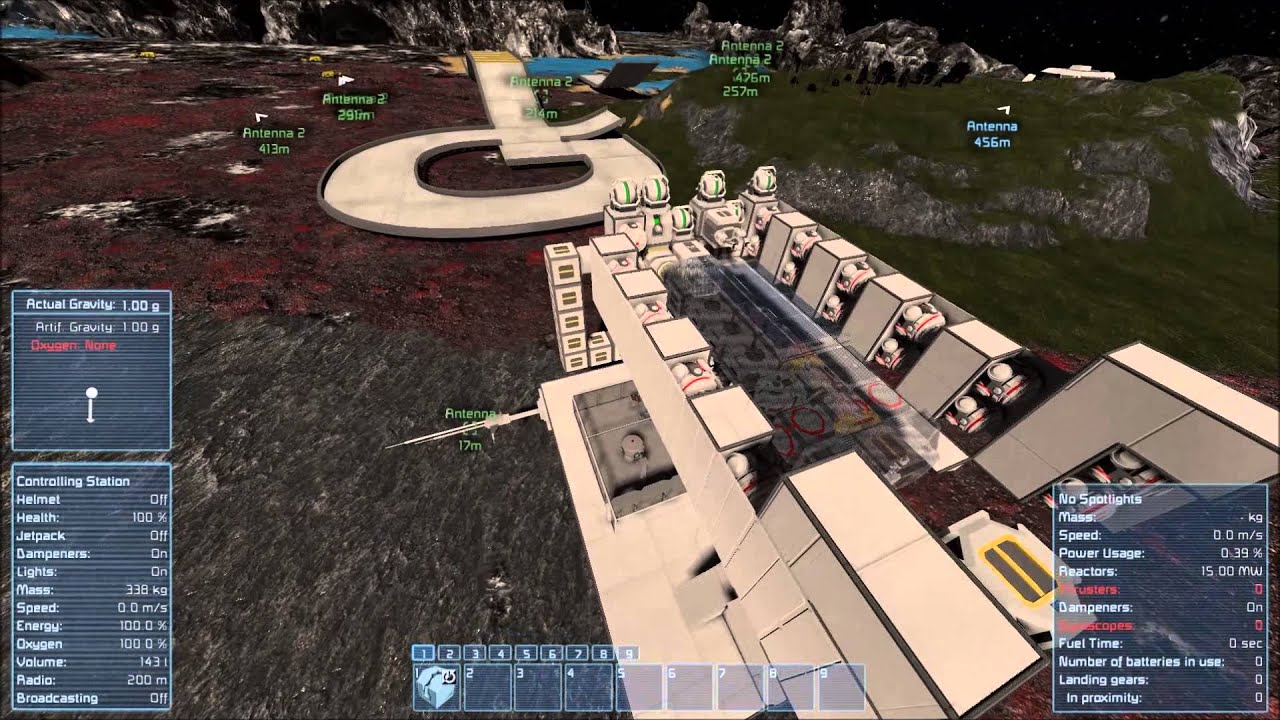 Space engineers Escape pod launcher - Skythedragon - YouTube