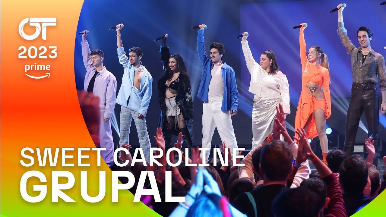 "SWEET CAROLINE" - GRUPAL | Gala 4 | OT 2023 - YouTube