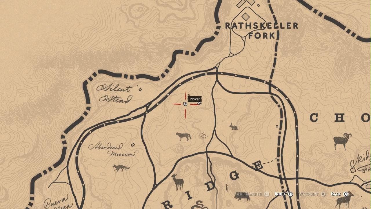 Red Dead Redemption 2 Gray Wolf location - YouTube