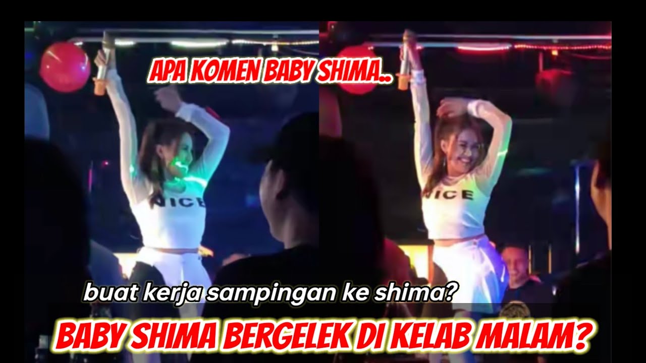 VIDEO] Baby Shima Bergelek Di Kelab Malam? #viral #trending - YouTube