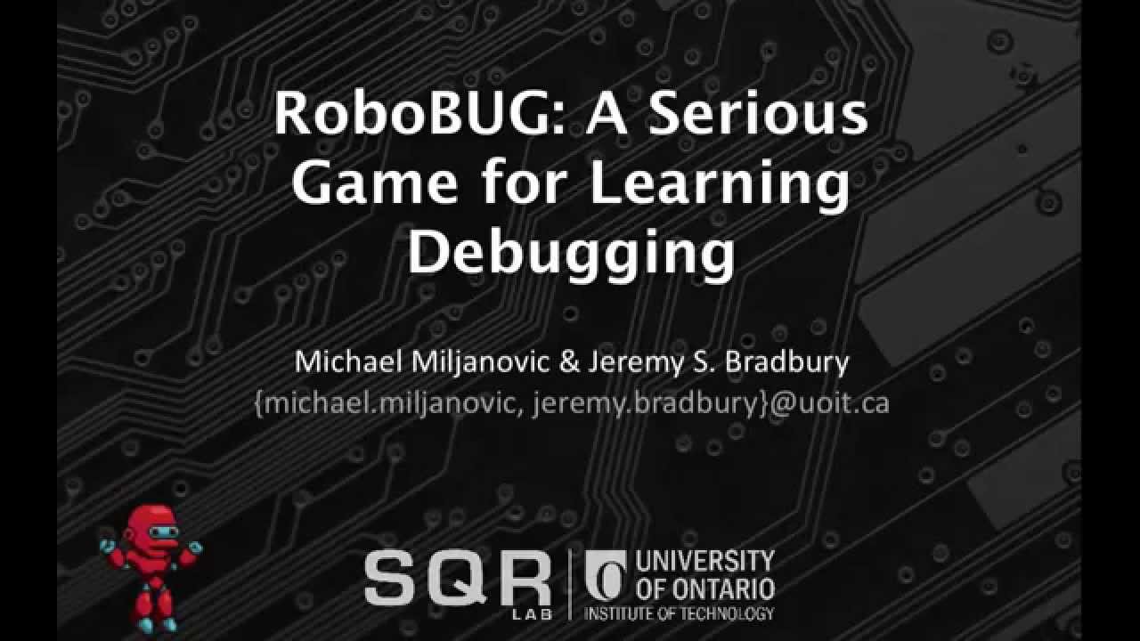 RoboBUG: A Serious Game for Learning Debugging - YouTube