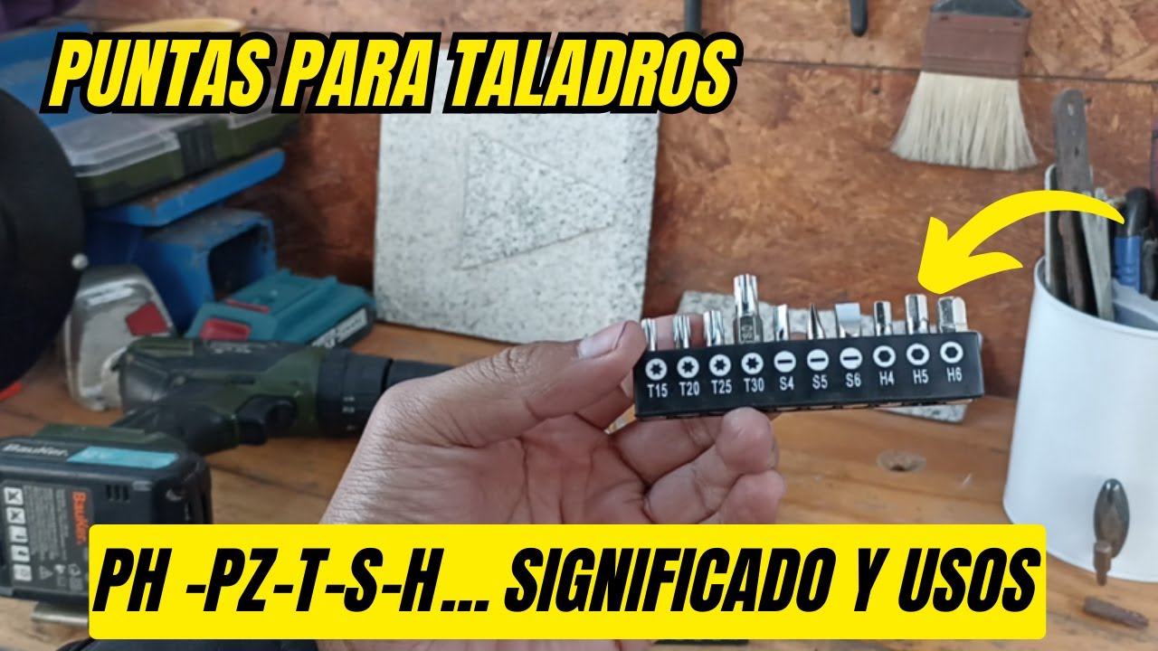 ¿Cómo Elegir la Punta de Taladro Perfecta? Guía Paso a Paso para Todos ...
