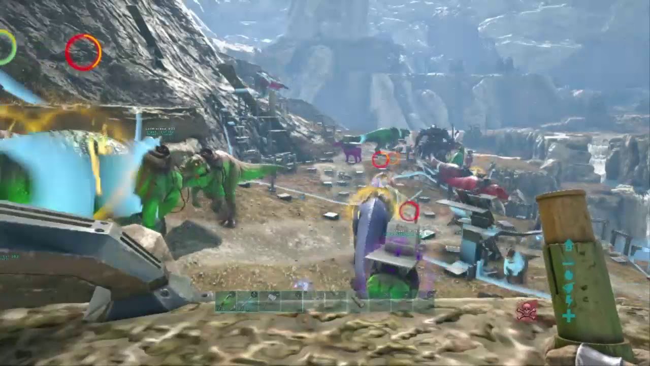 Ark Official PvP 1124 Defense Cutest Sniper:3 - YouTube