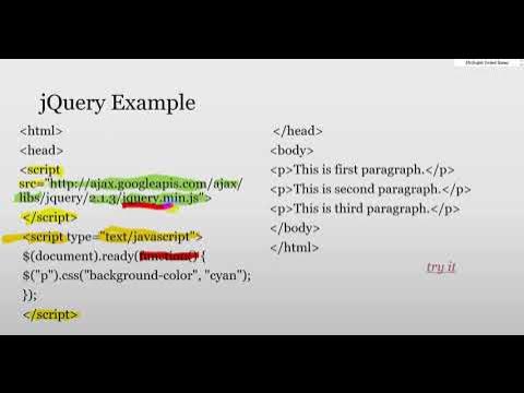 COMP 206 - Lecture 6 - JQuery - YouTube
