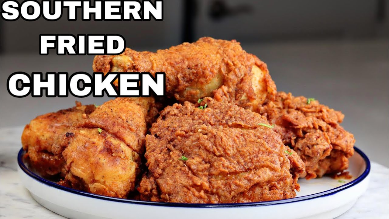 How To Make Southern Fried Chicken |Crispy Fried Chicken | Buttermilk ...